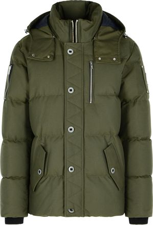 Moose Knuckles Green Cotton et Nylon Veste