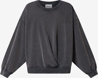 Isabel Marant Sweatshirt Sauria - Femme - Noir D&eacute;lav&eacute; - Taille 34 - Marant &Eacute;toile