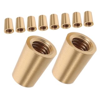 Lurrose 10stücke Runde Konische Messingfüße Als Schneidebrettfüße Und Dekorative Tablettfüße Für Holzgestelle Schutzfüße Für Schmuckkästchen Und Präsentations