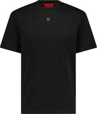 HUGO BOSS Homme, Tops, Noir, Taille: S T-shirt avec logo et look tendance