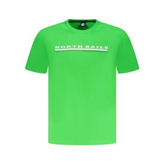 North Sails Cotton T-Shirt - - Tops - Herren - Gr&uuml;n - 2XL