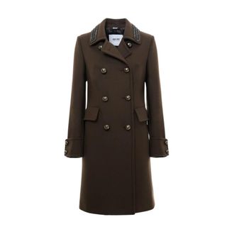 Bazar Deluxe Baxar Deluxe Coat - - Coats - Damen - Braun - M