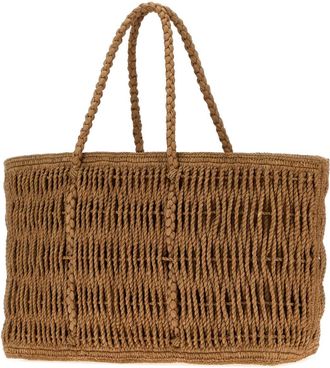 The Row Georgica Tote Bag - Beige