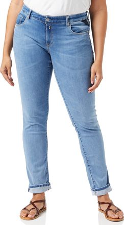 Replay Damen Faaby Jeans, 10 Light Blue, 27W / 32L