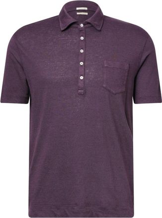 Massimo Alba Homme, Tops, Violet, Taille: M Polo
