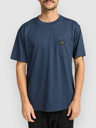 Rvca Americana Pocket T-Shirt moody blue