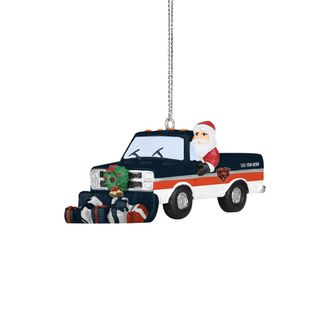 Foco NFL Chicago Bears Baumschmuck Snow Plow Santa Truck Anh&auml;nger Ornament Weihnachtsbaum