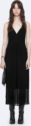AllSaints Fawn Kleid in Schwarz