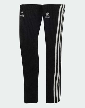 adidas Originals Adiluna season 2 x jennie jambi&egrave;res hautes en noir / blanc