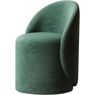 Generic Schminkstuhl, 360&deg; drehbar, gepolsterter Fassstuhl mit R&uuml;ckenlehne, Bequeme Sitzgelegenheit f&uuml;r Schlafzimmer, Schminkraum, Wohnzimmer