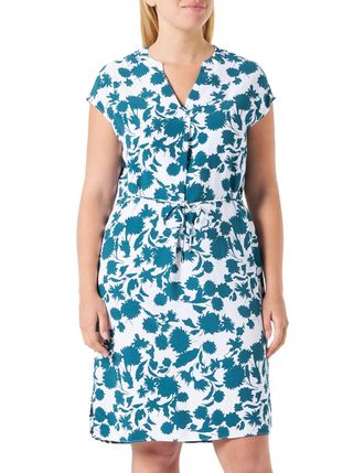 s.Oliver Black Label s.Oliver Womens 2132299 Kleid kurz, Petrol 67A2, 46