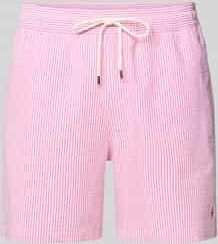 Ralph Lauren Regular Fit Badeshorts aus Baumwoll-Mix Modell TRAVELER