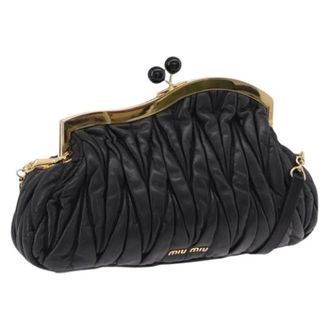 Miu Miu Pre-owned Schultertasche - - Pre-owned - Damen - Schwarzk - ONE SIZE