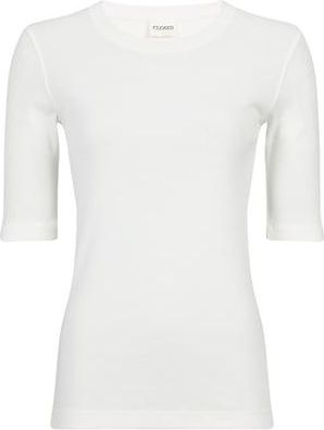 Closed T-shirt manches courtes en coton m&eacute;lang&eacute;