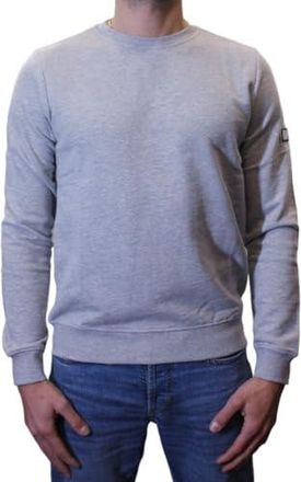 Cerruti Sweat-Shirt col Rond Logo Bras Adriatico - L Gris