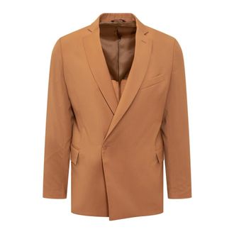 Costumein Herren Einreiher Blazer - - Jackets - Herren - Braun - M