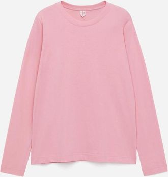 Arket Signature-Langarmshirt -Rosa