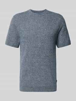 Jack & Jones Strickshirt mit Rundhalsausschnitt Modell RILEY