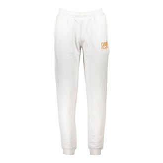 Cavalli Homme, Pantalons, Blanc, Taille: 3XL Pantalon de sport blanc pour homme avec taille élastique