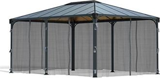 Palram Canopia Moskitonetz für Pavillons // passend für die Pavillons Milano 4300 / Martinique 5000