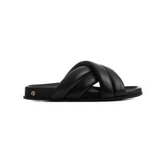 Anine Bing Lizzie Slides - - Shoes - Damen - Schwarzk - 37 EU