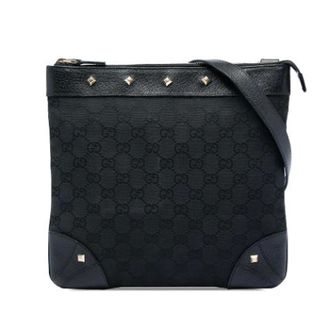 Gucci unisex, Pre-owned, Noir, Taille: ONE Size Sac bandouli&egrave;re Pre-owned en toile