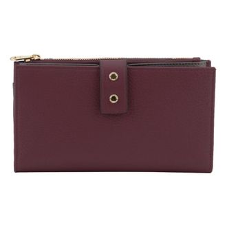 Pourchet Femme, Accessoires, Rouge, Taille: ONE Size Large Wallet Hebdo