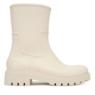 Calvin Klein Jeans Gummistiefel Calvin Klein Jeans Mid Rainboot Rubber YW0YW02004 &Eacute;cru