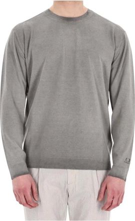 C.P. Company C.p. Company - Pull &agrave; col rond - Homme - Pulls - Gris - Taille: XL