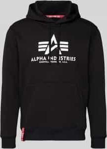 Alpha Industries Hoodie mit Label-Print