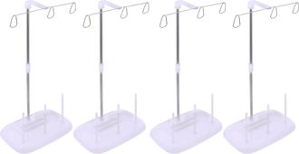 Angoily Angoily 4st&uuml;cke N&auml;hgestell Mit Garnrollenhalter F&uuml;r N&auml;hmaschinenorganizer Stickgarnrollenst&auml;nder Zur Aufbewahrung Kompatibel Mit Spulenhaltern Tragbar