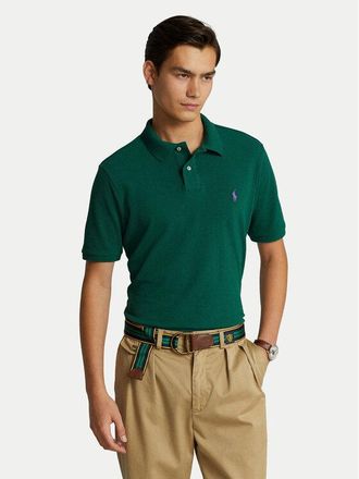 Polo Ralph Lauren Poloshirt 710782592016 Grün Custom Slim Fit