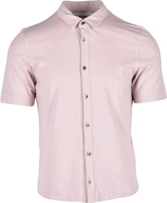 Alpha Studio Chemise &agrave; manches courtes - Homme - Chemises - Rose - Taille: 3XL