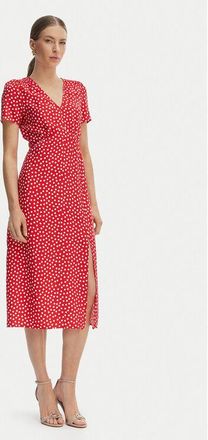 Morgan Kleid f&uuml;r den Alltag 261-ROIS Rot Regular Fit