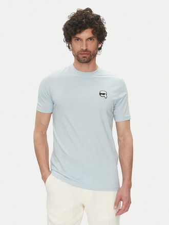 Karl Lagerfeld T-Shirt 755710 552224 Himmelblau Regular Fit