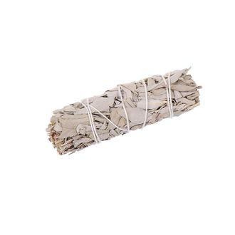 NKlaus 1x L Weißer Salbei Smudge Sticks 10cm Salvia apaina 30g Räucherbündel 6724