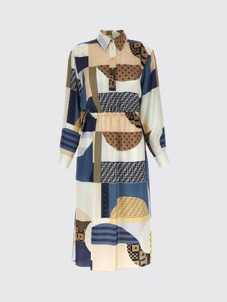 Fendi Kleid Damen Farbe Blau