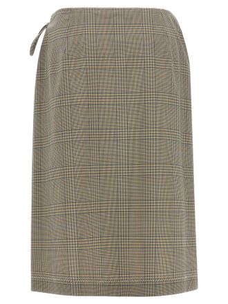 Marni Womens Gray Polyester Midi Skirt
