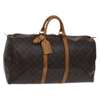 Louis Vuitton unisex, Pre-owned, Brun, Taille: ONE Size Sac Keepall Pre-owned