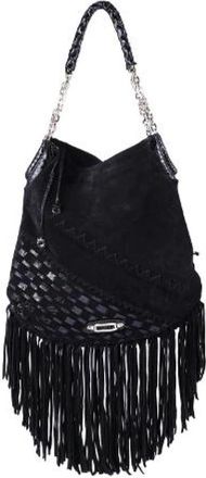 Jimmy Choo London Sac Hobo Tatum Pre-owned - Femme - Pre-owned - Noir - Taille: ONE Size