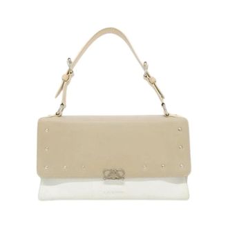 Loewe Pre-owned Leather Shoulder Bag - - Pre-owned - Damen - Beige - ONE SIZE