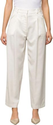 Kaos Kaos, Femme, Pantalons, Blanc, Taille: 40 FR Pantalon large