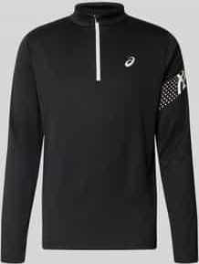 Asics Langarmshirt mit Troyer-Kragen Modell ICON