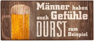 La Vida Schild, Plastik, bunt, 6 x 4 cm