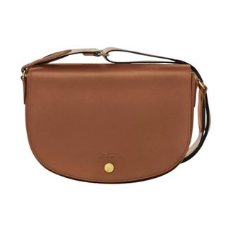 Longchamp Sac port&eacute; crois&eacute; &Eacute;pure M - Femme - Sacs - Brun - Taille: ONE Size