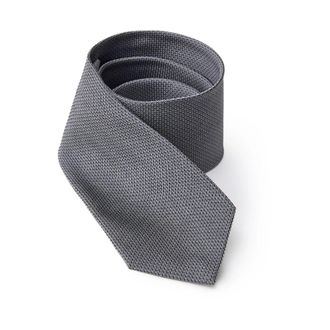 Jil Sander Seiden Jacquard Krawatte - - Accessories - Herren - Grau - ONE SIZE