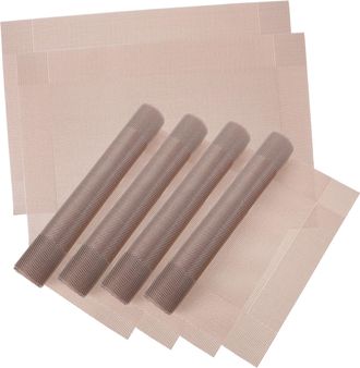 Valiclud 6 Stück Teiliges Platzset in Europäischem Stil Hitzebeständig und rutschfest Tischsets für Esszimmer und Küche Elegante Tischdekoration für Zuhause Ho