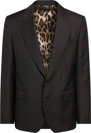 Dolce & Gabbana Homme, Vestes, Noir, Taille: XL Sicilia Light Jacket