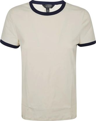 Ralph Lauren Femme, Tops, Beige, Taille: 36 FR Knit T-shirt