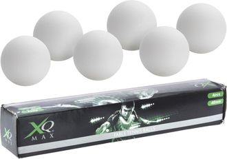 XQmax Pelotas PING Pong 6 PIEZAS ESTUCHE 6